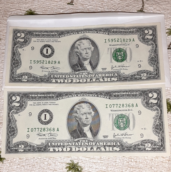 United states of america | Art | Left Rare 203 Collectible 2 Dollar ...
